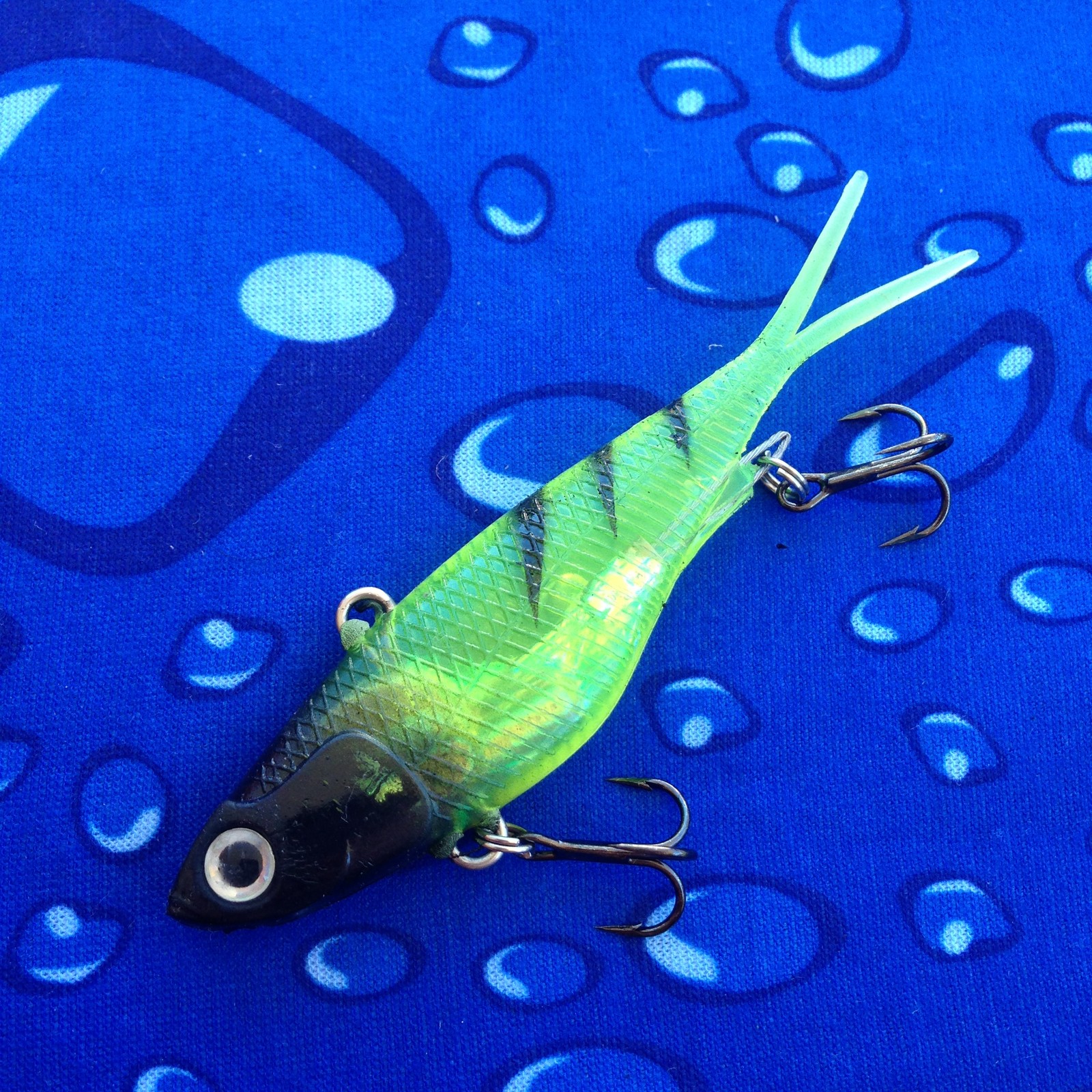 Trazo Transam Fishing Lures Soft Vibes 95mm 115mm Plastics Thready ...