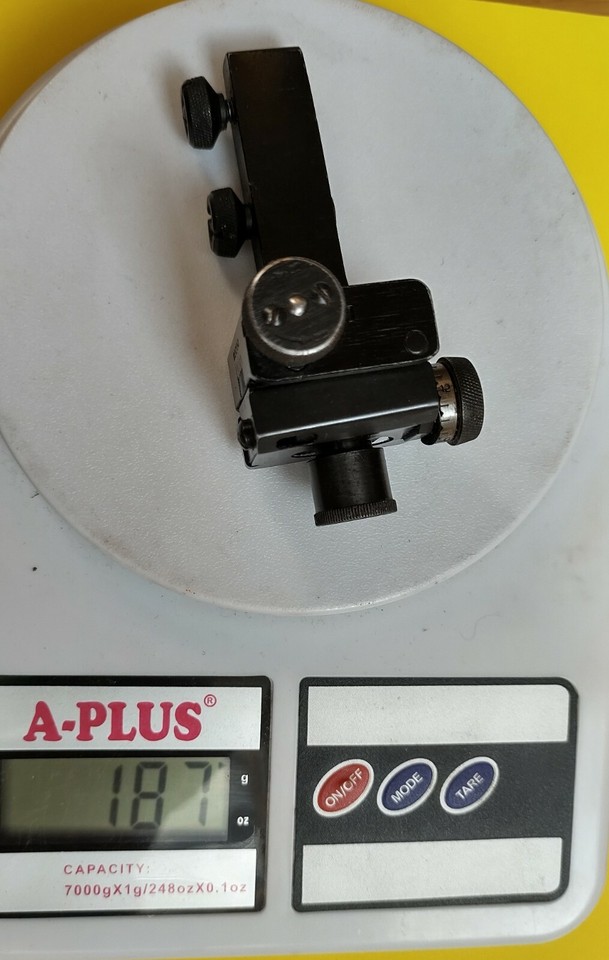 Rear diopter iris aperture receiver micrometer Peep URAL CM sight ...