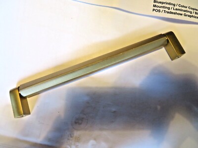 NEW Restoration Hardware Lambeth Hexagonal DRAWER Pull 8" ANT BRASS RR | eBay