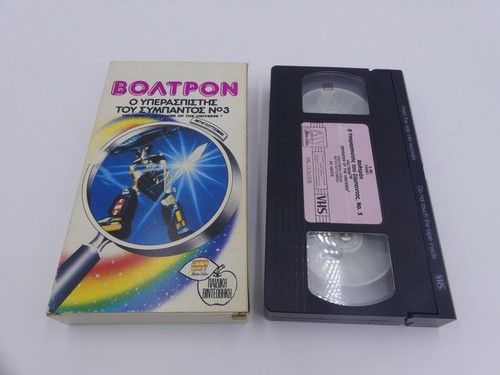 VOLTRON No3 1991 GREEK AUDIO EX RENTAL PAL VHS Video Tape | eBay