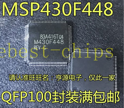 1PCS MSP430F embedded microcontroller MSP430F448IPZR M430F448 new # ...