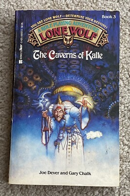 Lone Wolf Role Playing Adventure Book 3 The Caverns Of Kalte 9780425093573| eBay