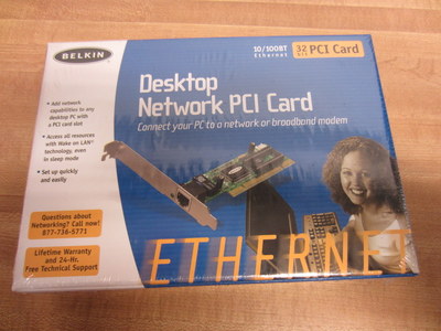 Belkin F5D5000 10/100BT Ethernet 32 Bit PCI Card | eBay