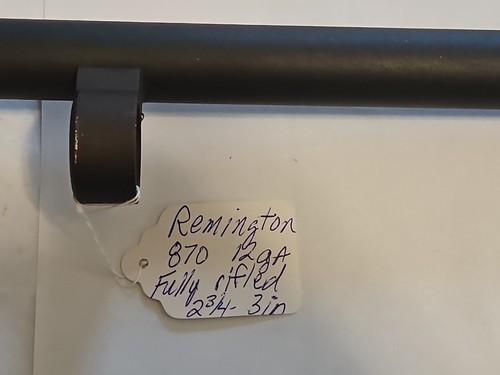 Remington 870 12ga 20" Rifled Slug Barrel | eBay
