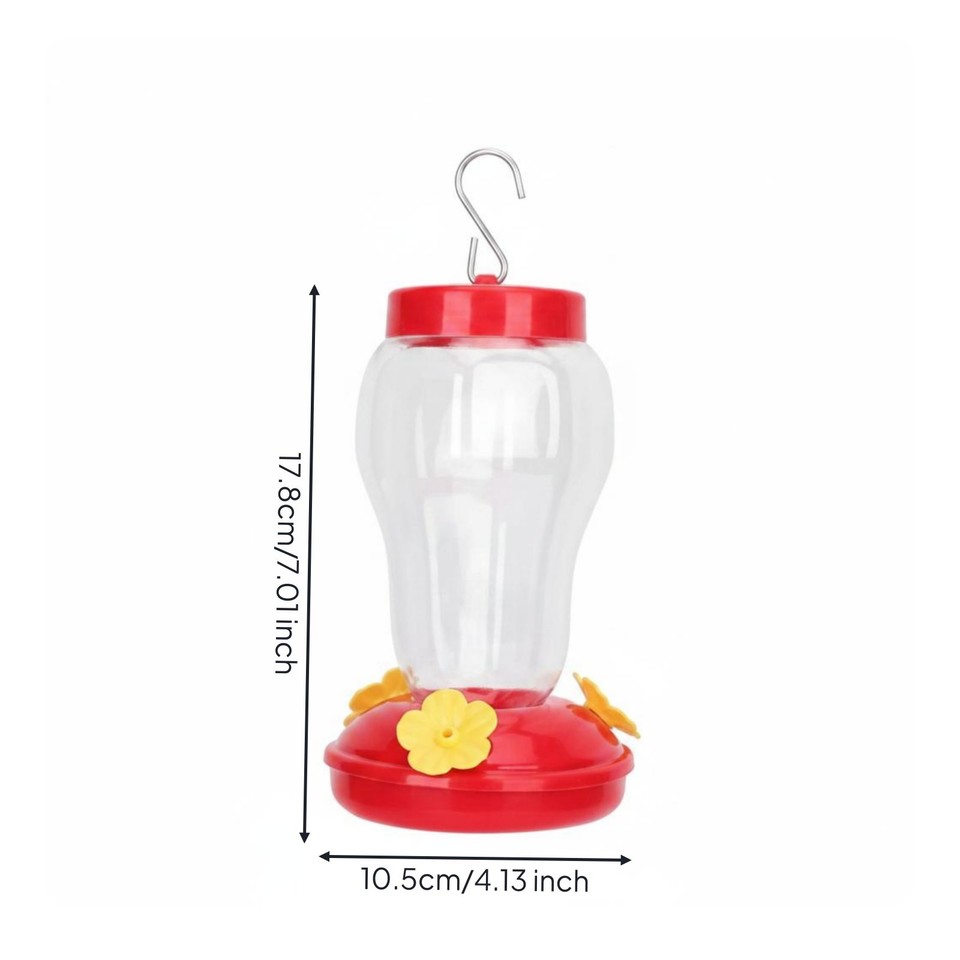 Hummingbird Feeder Easy to Clean Hanging Bird Waterer Moat Design for ...