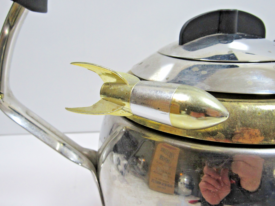 Kamenstein World Of Motion Spinning Rocket Tea Kettle Please Read | eBay