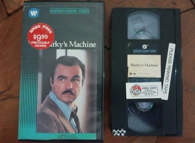 Sharky's Machine Burt Reynolds VHS Warner Bros. Clamshell | eBay