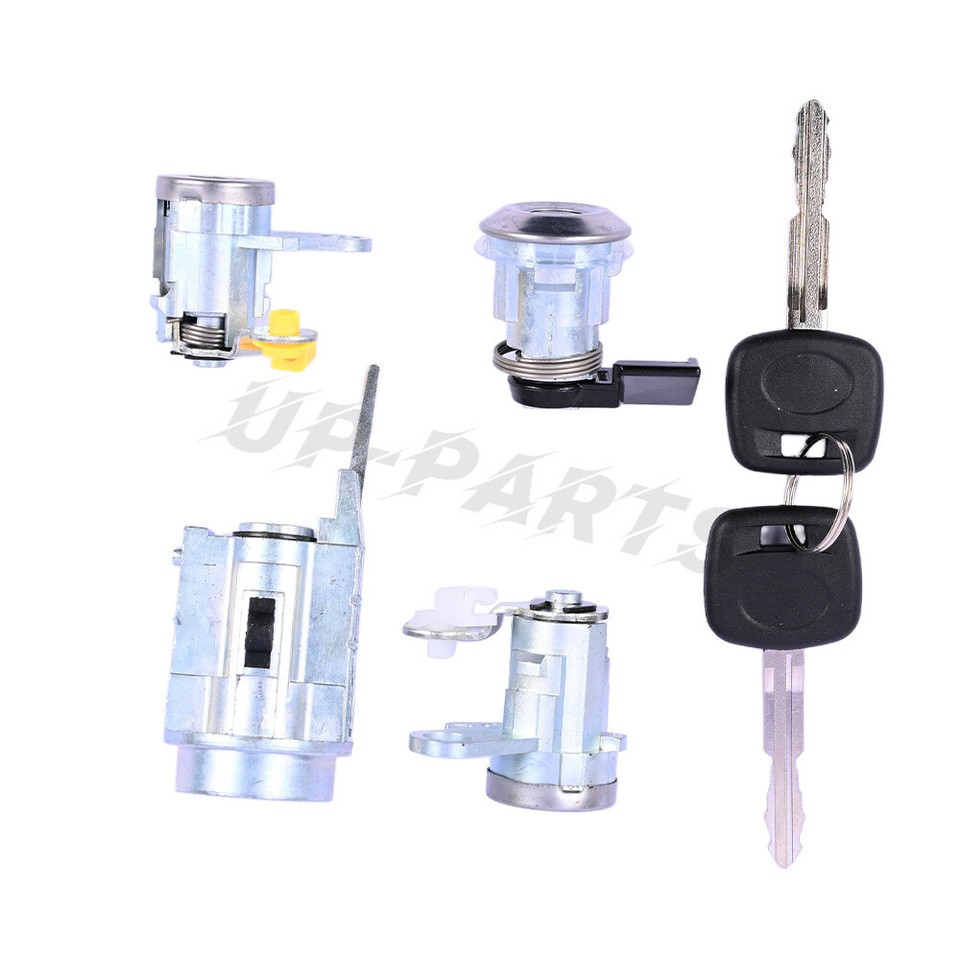 Ignition Door Lock Cylinder & Gas Fuel Lock For 95-98 Tacoma Floor ...