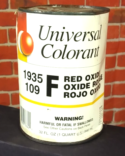 Colortrend / Universal Colorant Paint Pigment Red Oxide - "F" Free ...