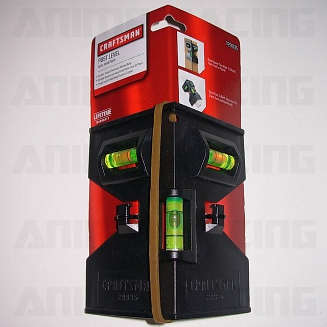 Craftsman Post Level for Mailbox and Fence Posts Installation With 3 ...