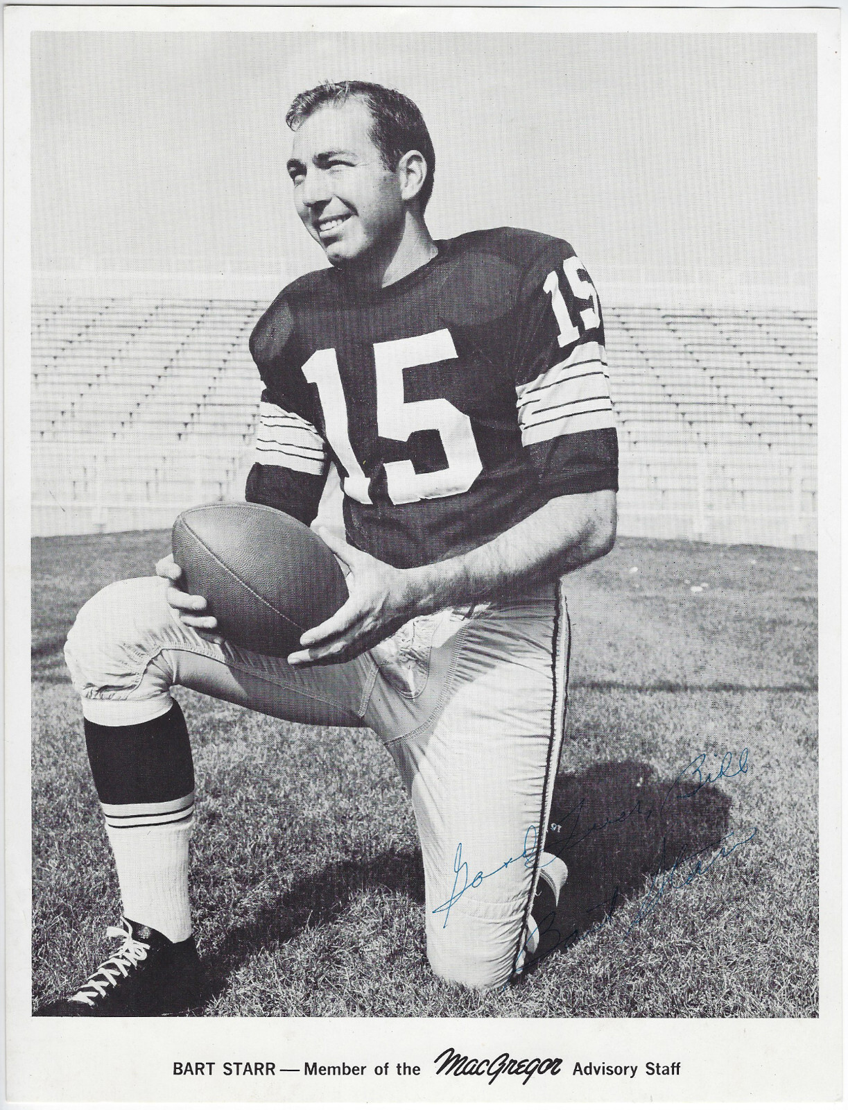 Bart Starr | Autographed Football Memorabilia & NFL Merchandise