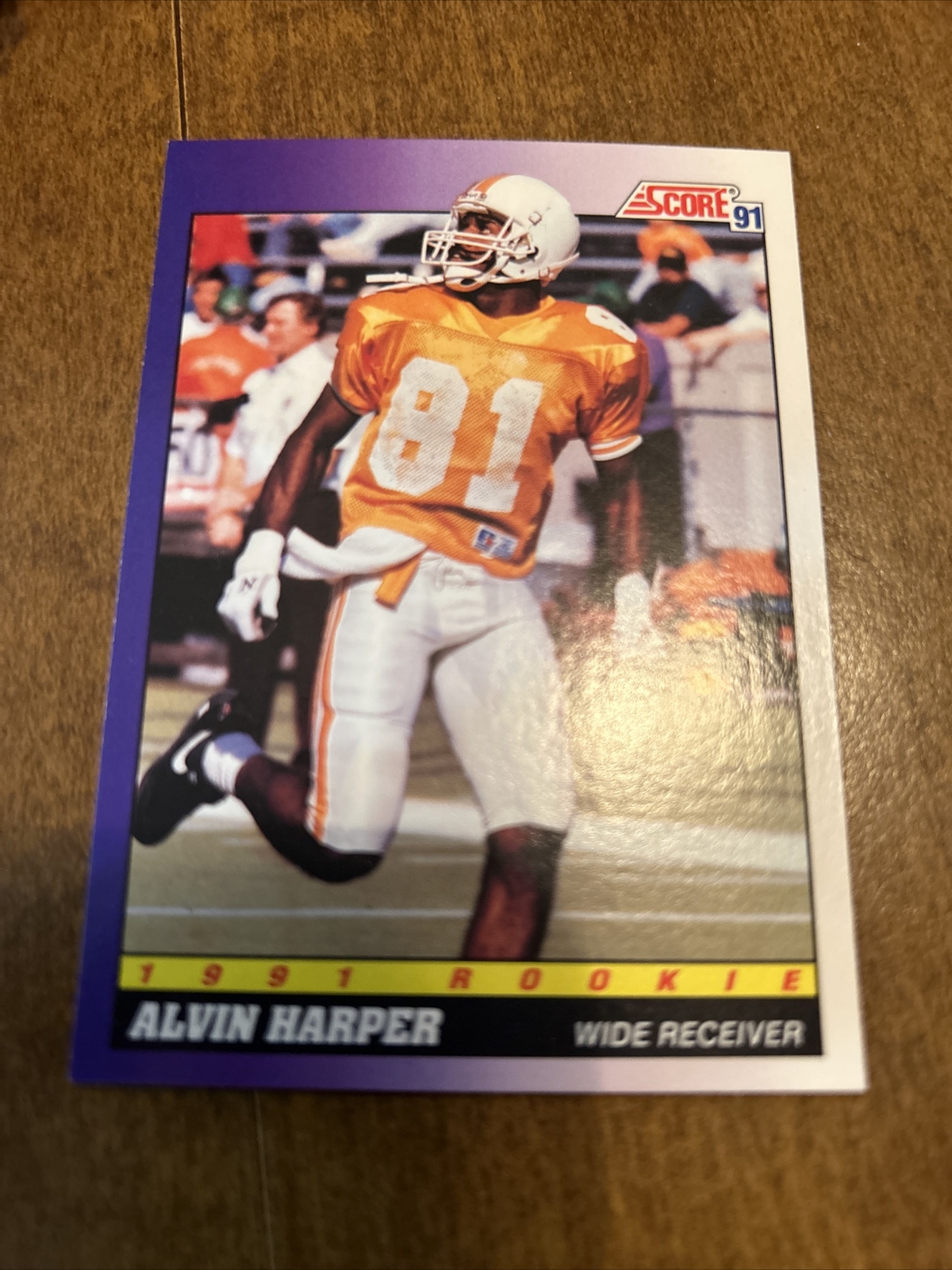Alvin Harper 2 Card 1991 Rookie Lot Score Topps Dallas Cowboys NM+ Free ...