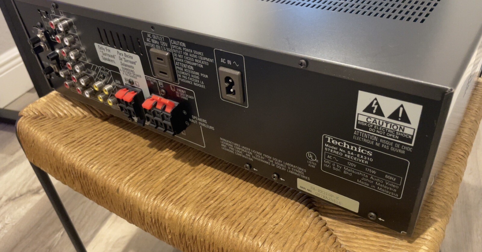 TECHNICS SA-EX310 AV Control Stereo Receiver | eBay