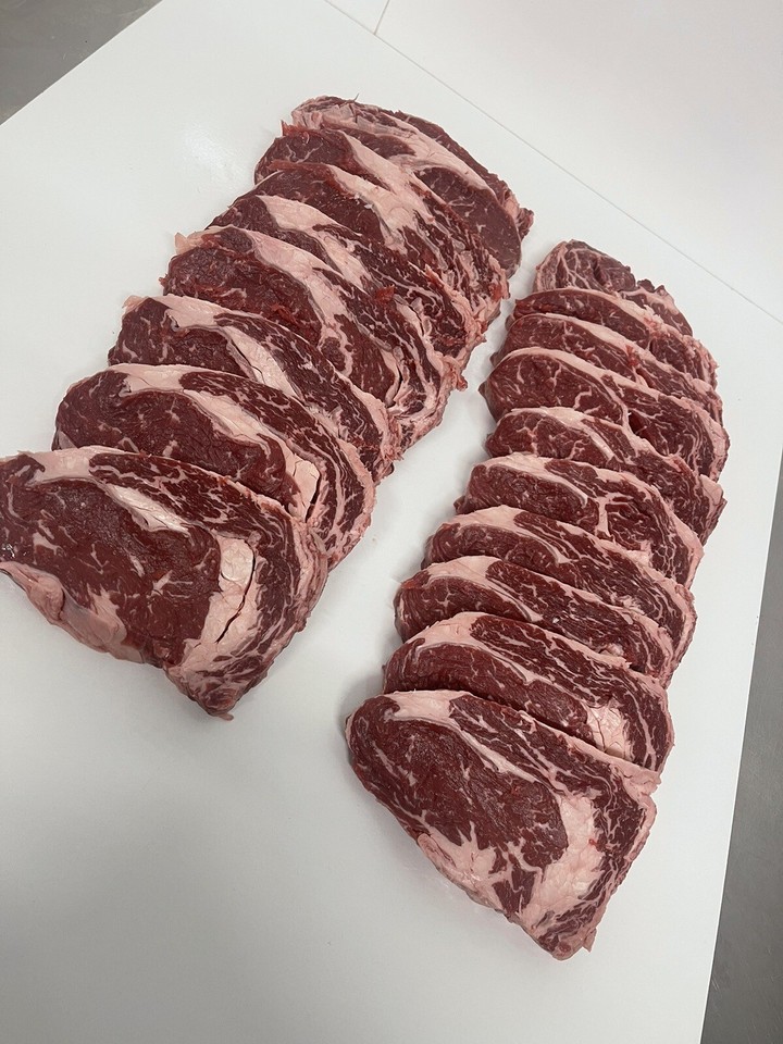 Australian Aberdeen Black Whole Ribeye Steak 5kg Grain Fed High Quality ...