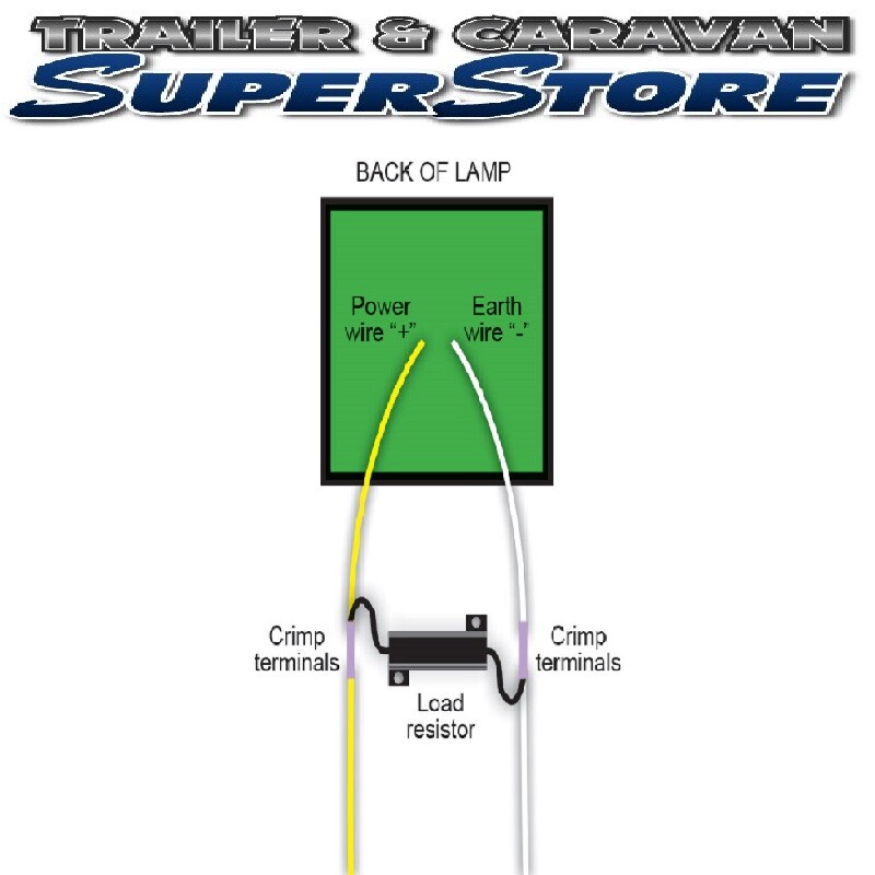 24v LED light load resistor | Trailer and Caravan Load Resistor ...