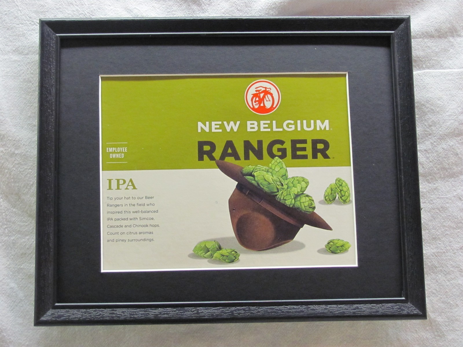 NEW BELGIUM RANGER IPA BEER SIGN #1051 | eBay