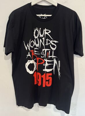 Armenian Genocide Shirt Size L By Open Wounds - Our Wounds Are Still ...