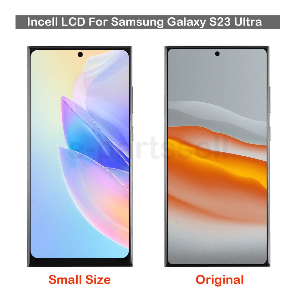 Incell For Samsung Galaxy S23 Ultra 5G S918U/U1 LCD Display Screen ...