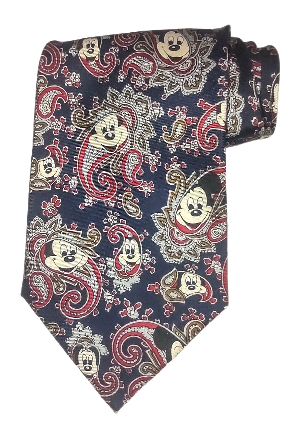 Vintage Silk Disney Necktie Mickey Mouse Ballancine P… - Gem