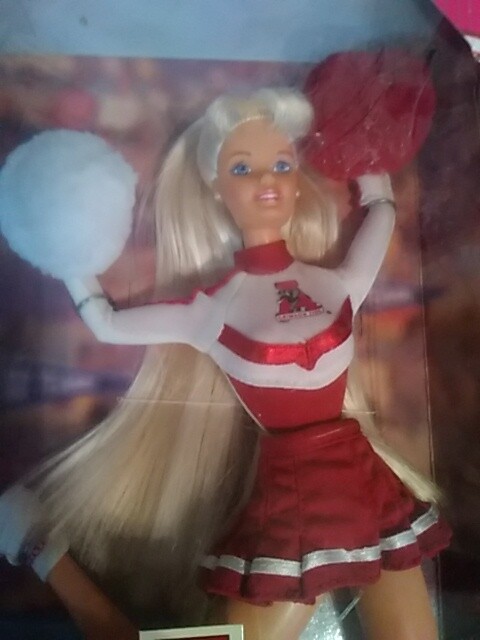 1996 University Barbie Cheerleader Crimson Tide Alabama Never Opened | eBay