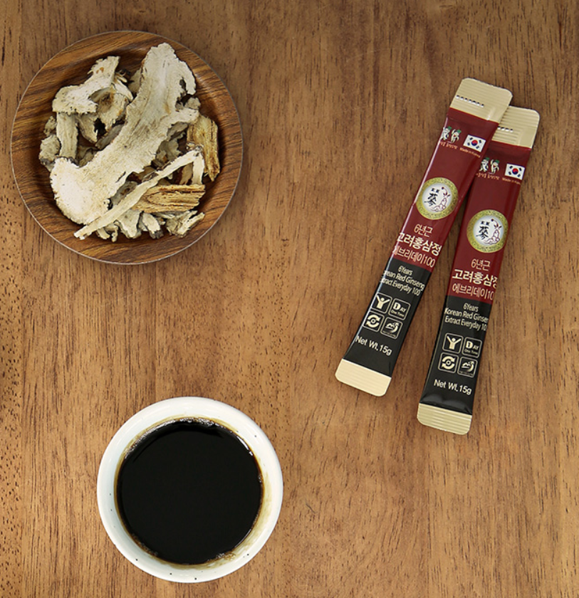 6 Years Korean Red Ginseng Everyday 100 15g x 30 Sticks Bulk Package | eBay