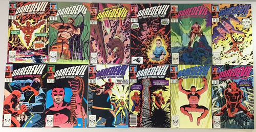 Daredevil #170-280 Run Marvel 1981 Lot of 104 Keys 171 181 183 High ...