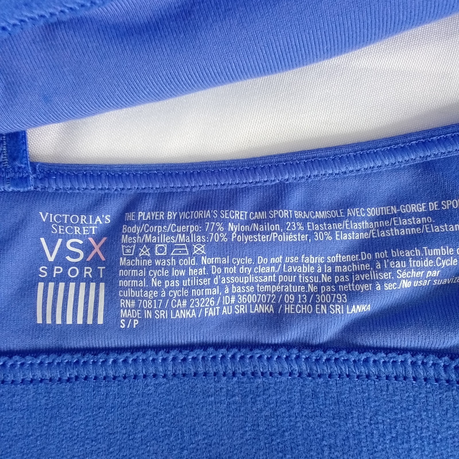 Victoria's Secret VSX Lot of 2 Wire-free Sport Bras Size S The Player ...