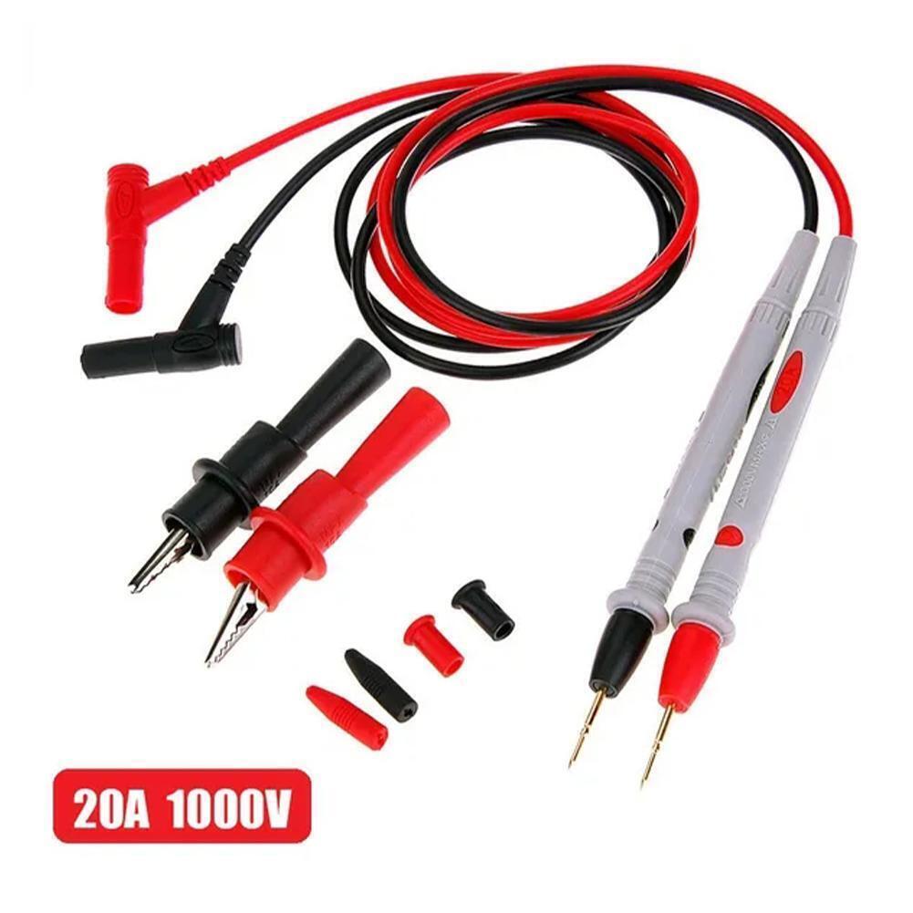 New Best Quality 20A Digital Multimeter Test Leads Cable Meter Probes ...