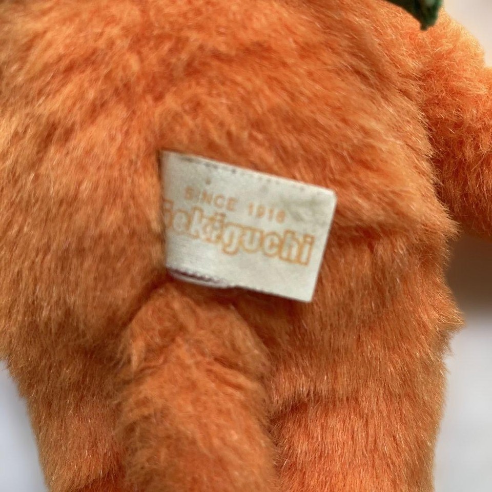 Monchichi Mandarin Orange Plush Toy 20cm Used Tag Mark Collectible | eBay