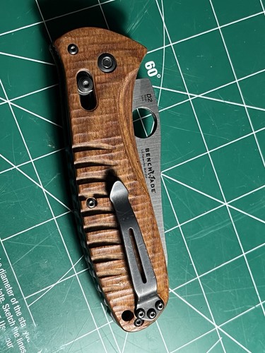 Benchmade Bone Collector 1st Issue Walnut Folder | eBay