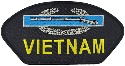 US ARMY COMBAT INFANTRYMAN BADGE CIB VIETNAM VETERAN PATCH RIFLE OAK ...