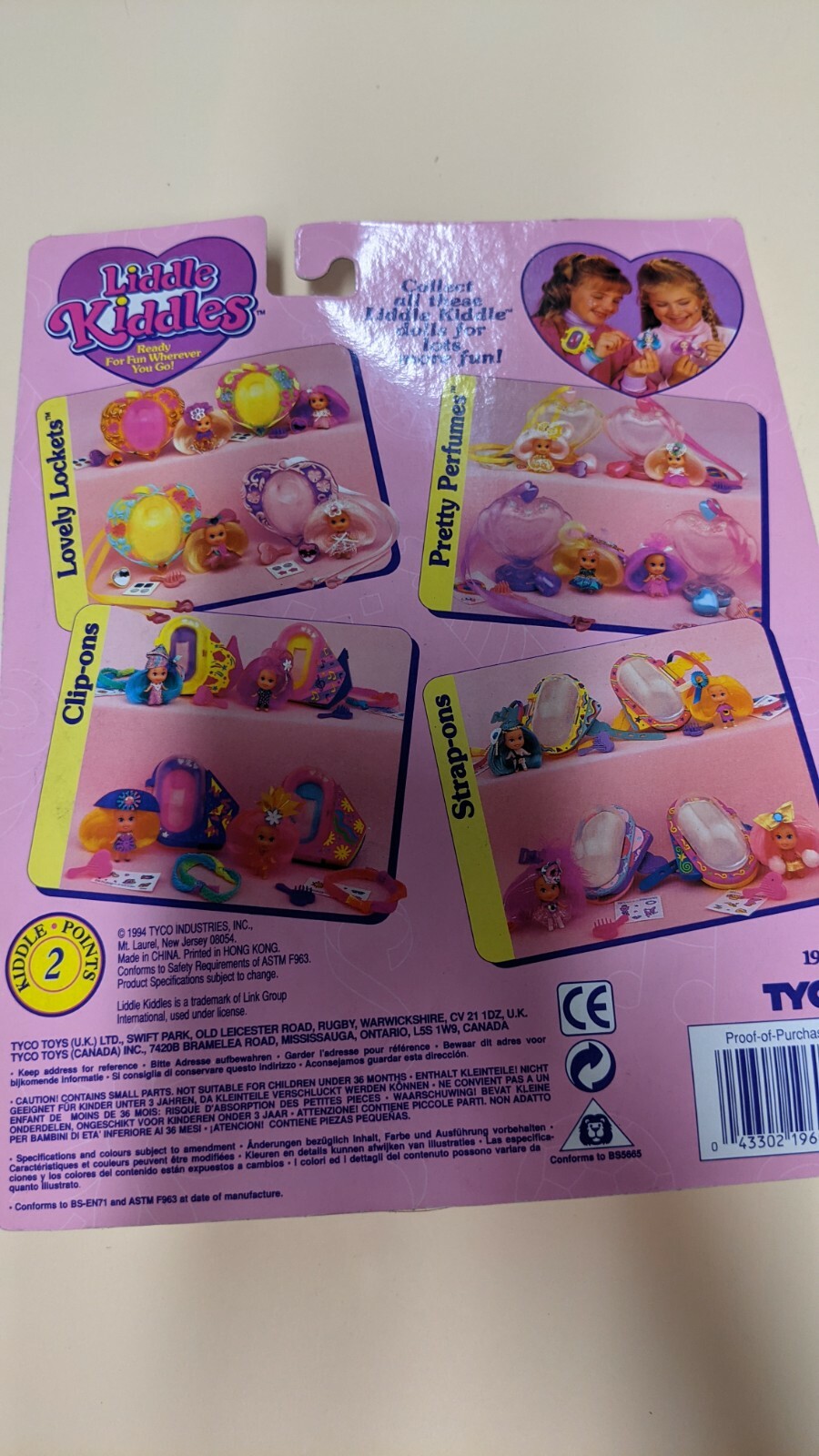 TYCO 1994 LIDDLE KIDDLES LOVELY LOCKET TRACY TEA PARTY DOLL | eBay