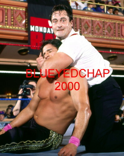 TITO SANTANA VS IRS / MIKE ROTUNDA WRESTLER 8 X 10 WRESTLING PHOTO WWF ...