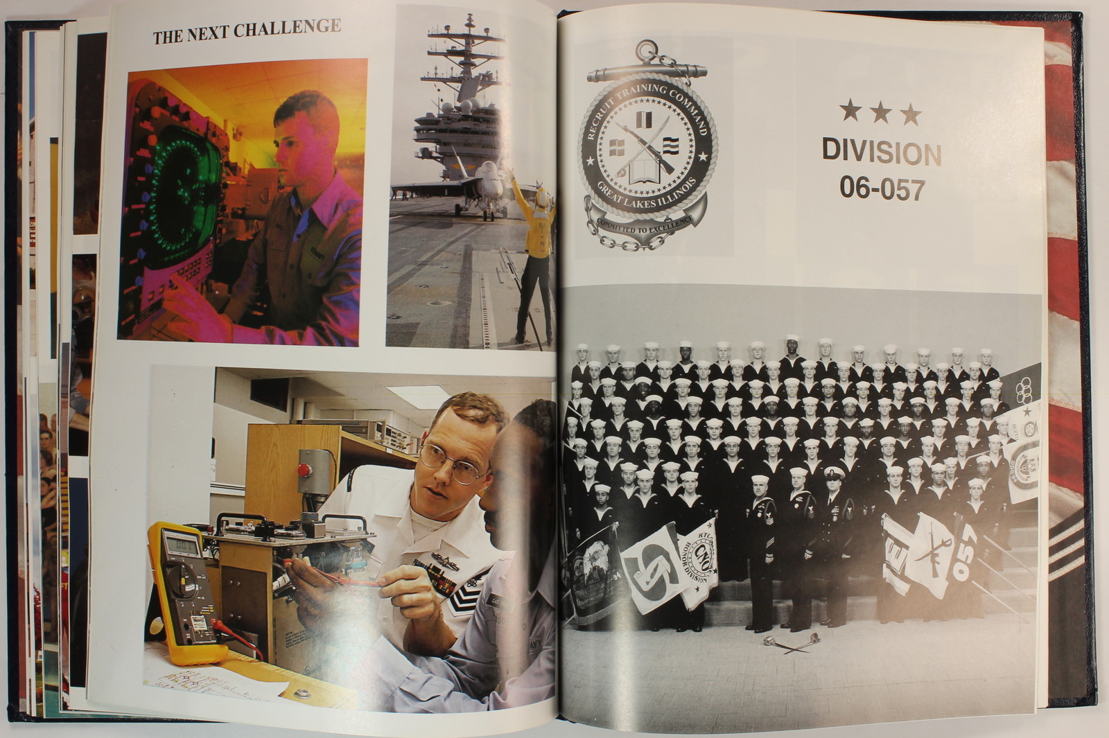 US Navy Basic Training Yearbook Division 06-057 06-058 1/20/06 ...