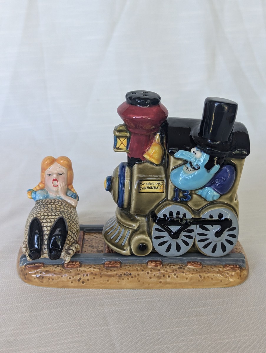 Train Salt And Pepper Shakers Steam Train Salt And Pepper Glass