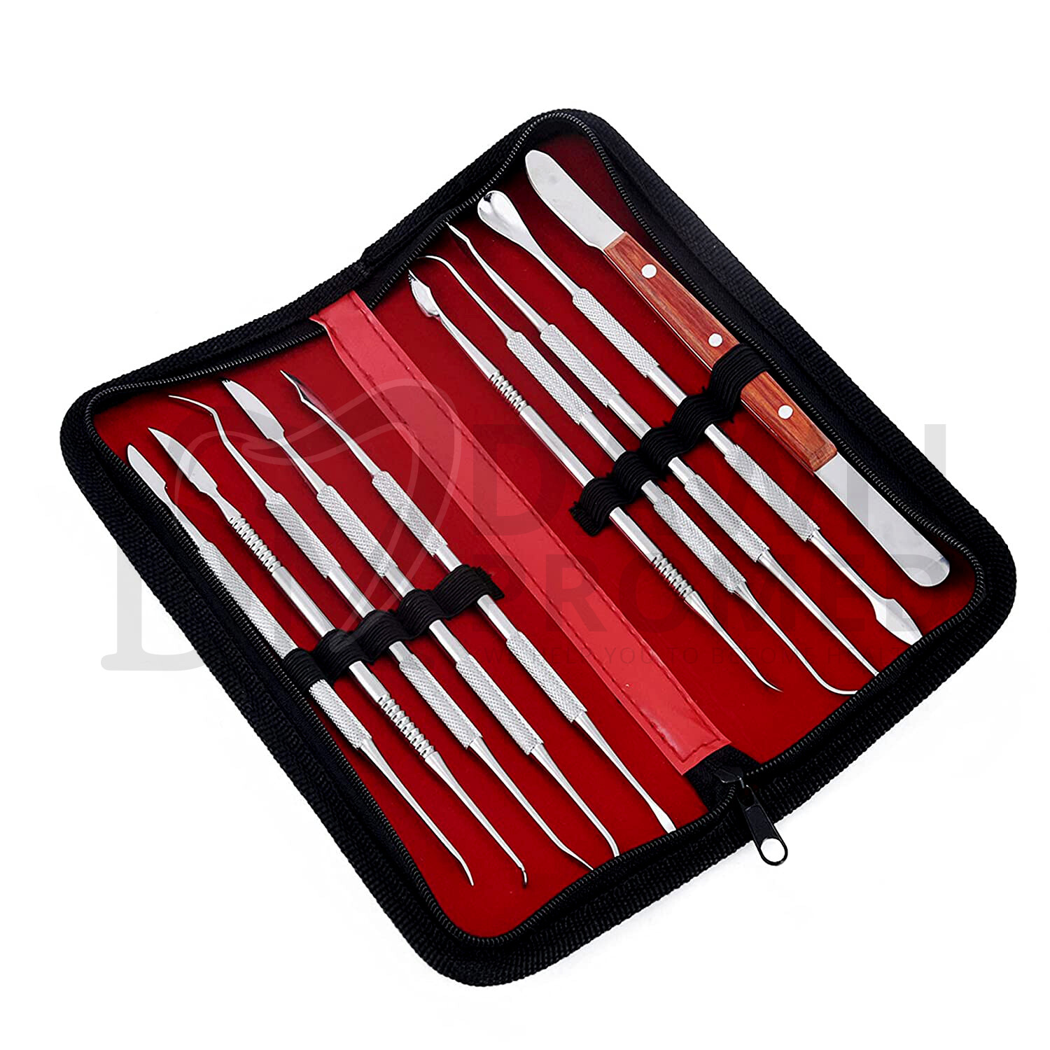 10 Pcs Carving Spatula Modeling Kit & Metal Clay Pottery Sculpting Tool ...