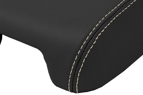 Fits 2007-2016 GMC Acadia Enclave PVC Leather Console Cover Black Beige ...