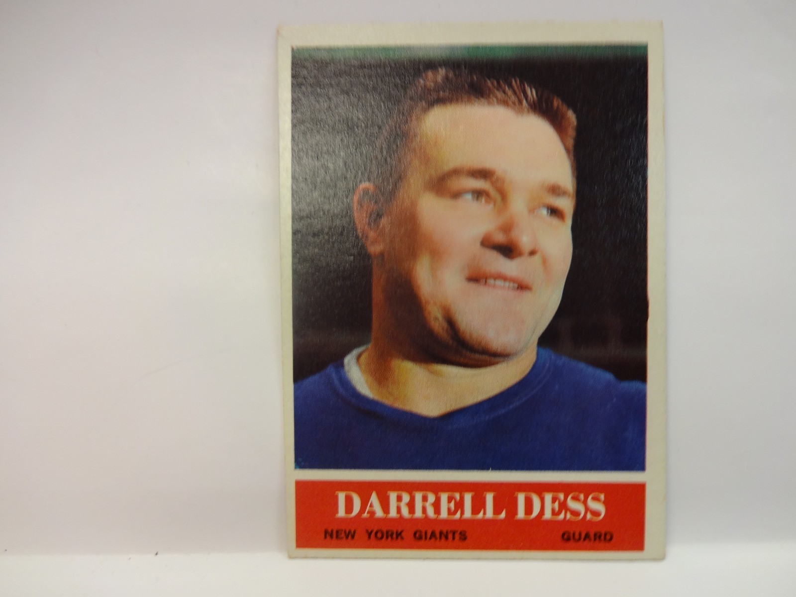 1964 Philadelphia Football Darrell Dess New York Giants Card #116 | eBay