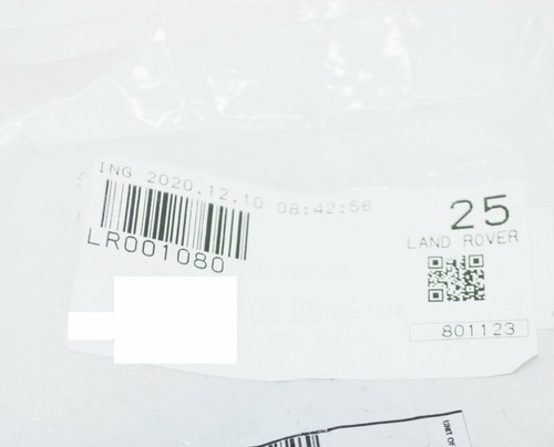 NEW LR DISCOVERY L462 RADIATOR SUPPORT REAR DEFLECTOR BOLT LR001080 ...