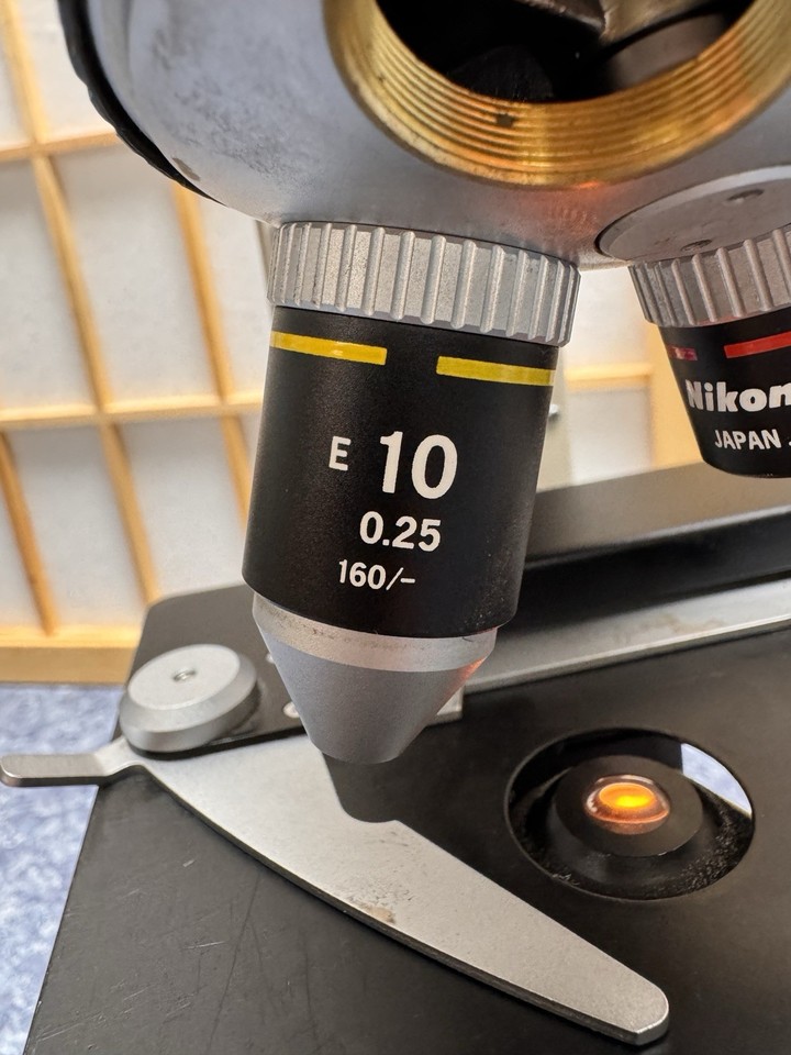 Nikon YS Binocular Microscope Alphaphot 2 w/ 2 Objectives and Eyepieces NICE! | eBay