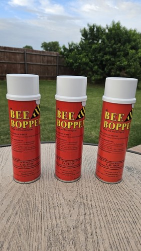 3 New ARI BEE BOPPER Wasp & Hornet Killer Spray 14oz 20' Reach Made In ...