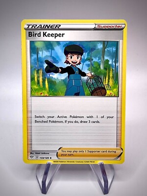 Pokémon TCG Bird Keeper Darkness Ablaze 159/189 Regular Uncommon | eBay