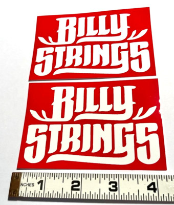 2 BILLY STRINGS STICKERS - INCLUDES 2 AS SHOWN -WINTER TOUR STICKERS | eBay