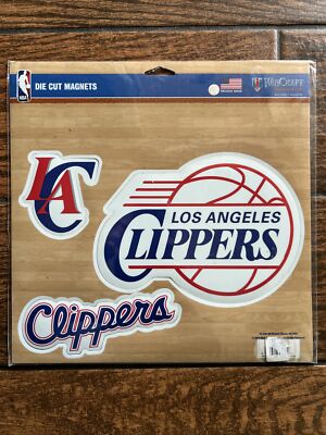 Los Angeles Clippers Magnet 3 Piece Set Team Logo NBA Basketball 11x8 ...