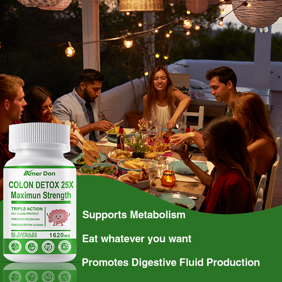 Parasite Cleanse DETOX Candida PARASITE KILLER Colon Support Gut Health ...