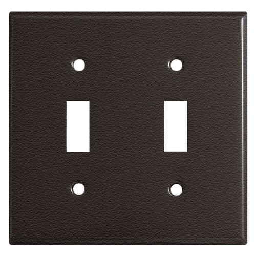 Wrinkle Brown Textured Metal Wall Plate Covers Switch Plates & Outlet ...