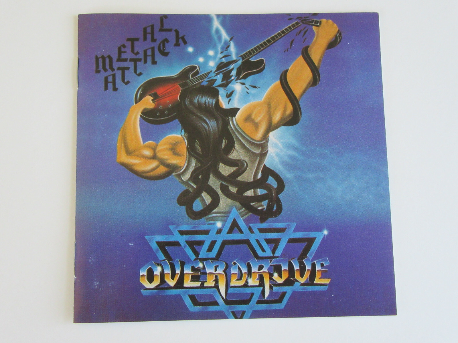 OVERDRIVE Metal Attack CD 1983 RARE OOP ORIG. 1st PRESSING on ROCK ...