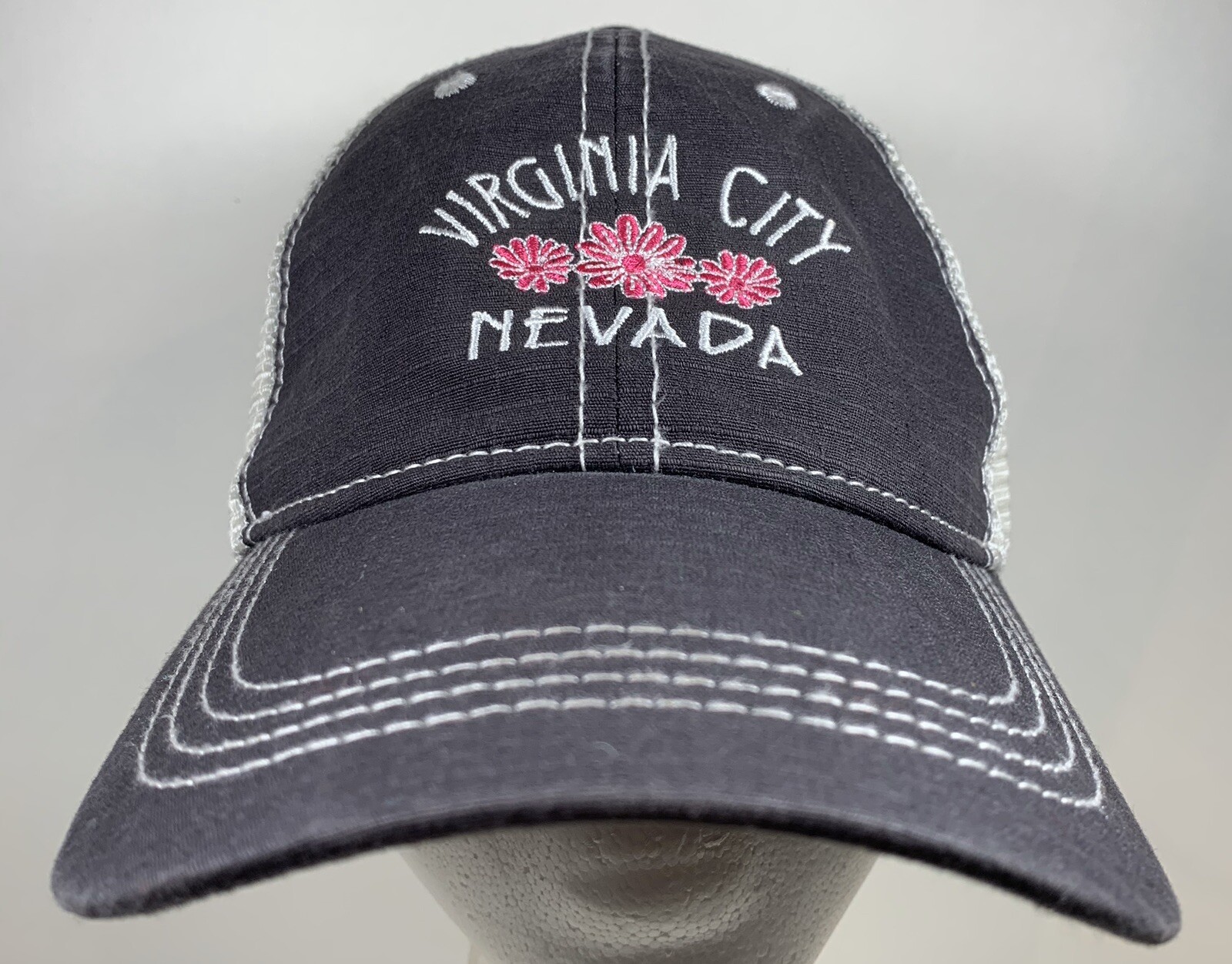 Virginia City Nevada Cap Travel Reno Hike Coal Mine Outdoor Flowers Hat ...