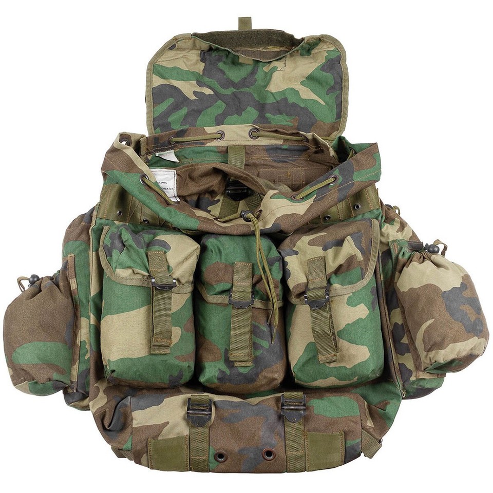 Army Alice Rucksack Medium pack Military Backpack M81 woodland ...