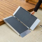 Silver Spring 3' L Single-Fold Wheelchair Ramp with Grit Coat Surface ...